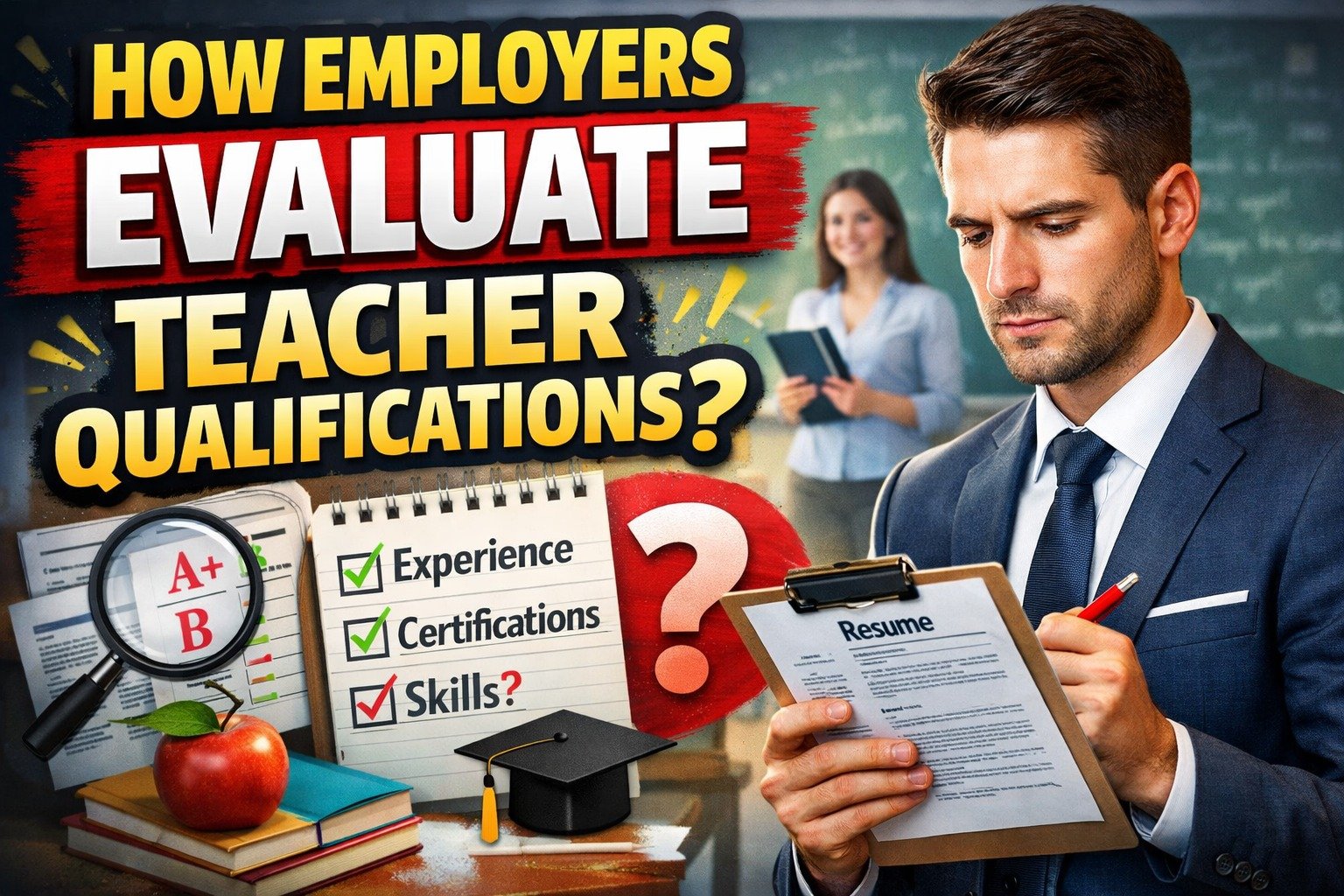 How Employers Evaluate Teacher Qualifications